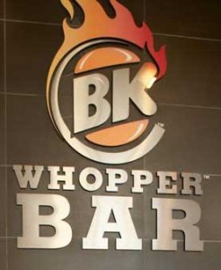 Culture | Food | Burger King | The Whopper Bar